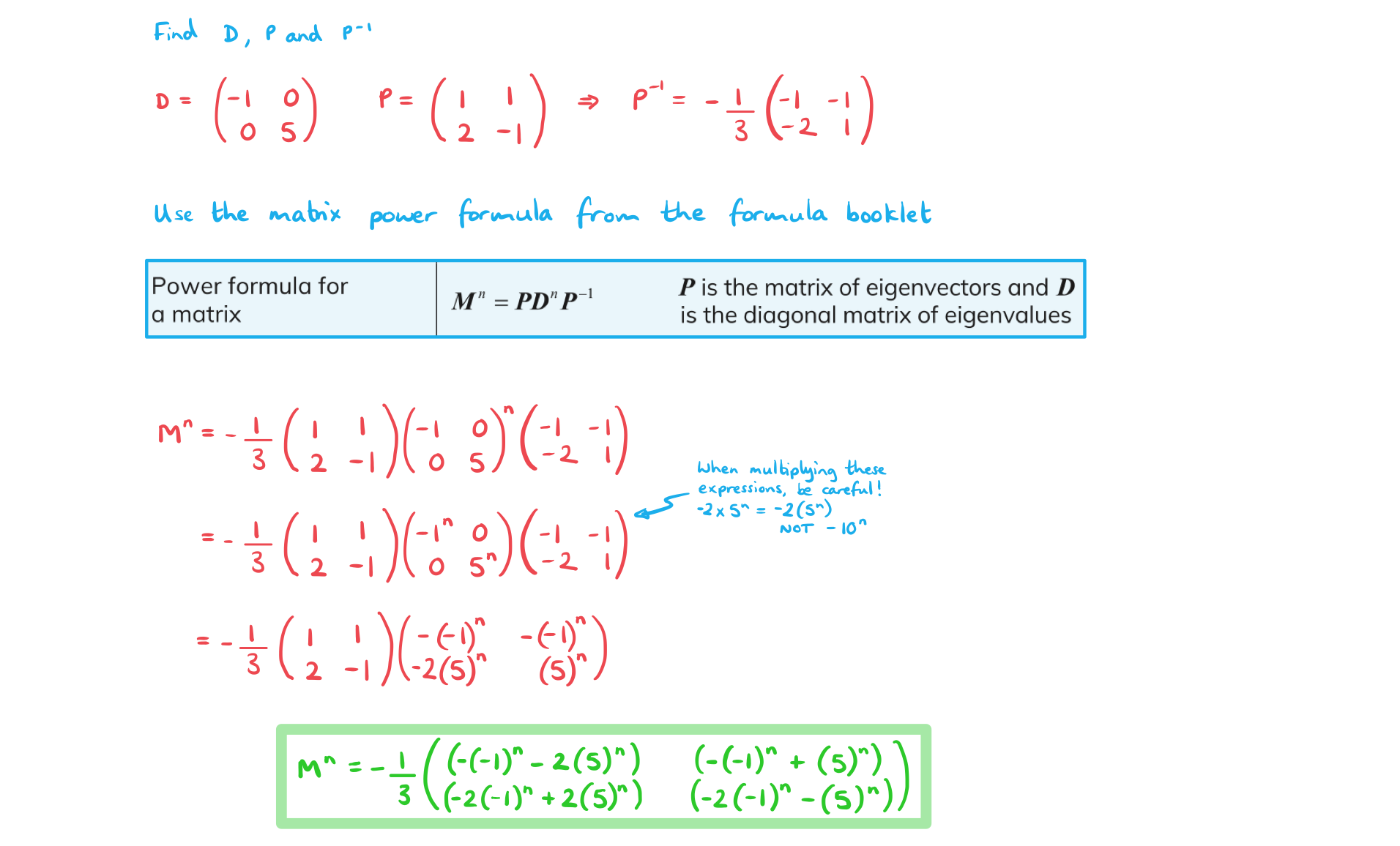IB DP Maths AI HL 1 8 2 Applications Of Matrices 